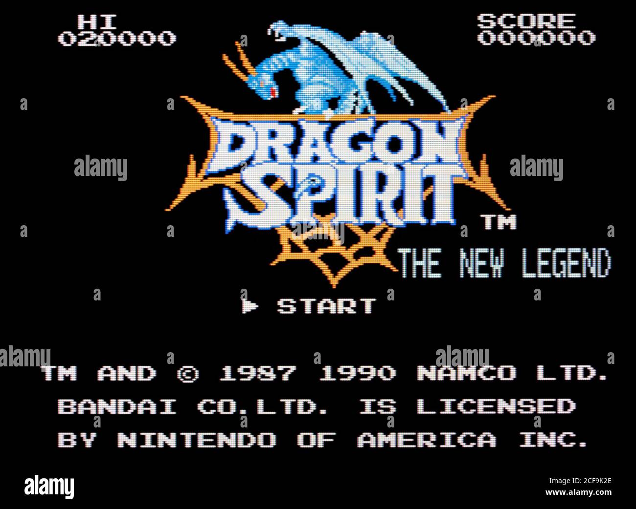 Dragon Spirit - Nintendo Entertainment System - NES Videogame ...