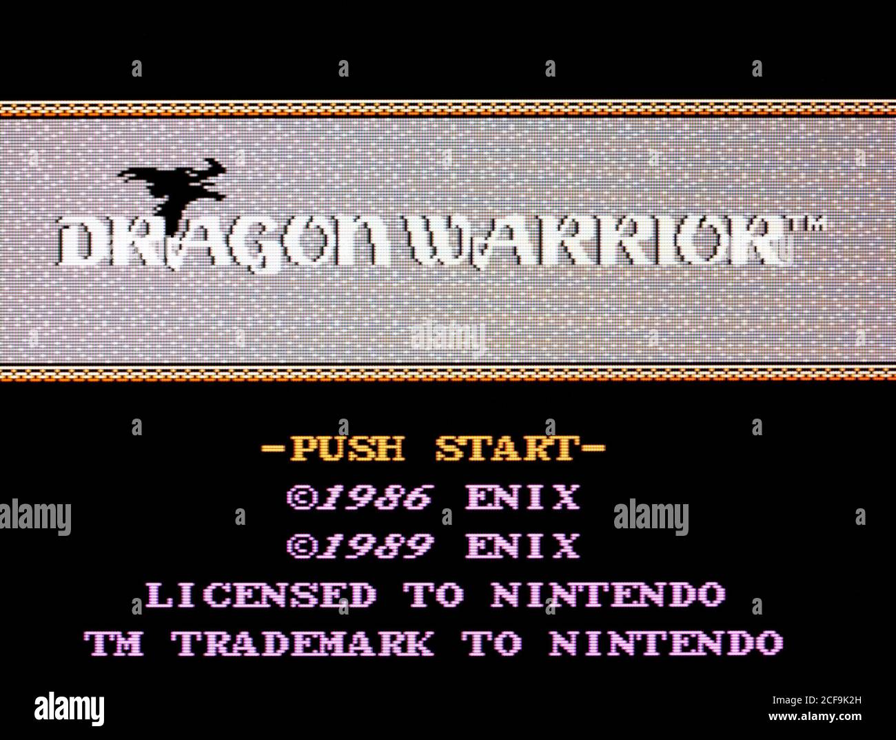 Dragon Warrior - Nintendo Entertainment System - NES Videogame ...