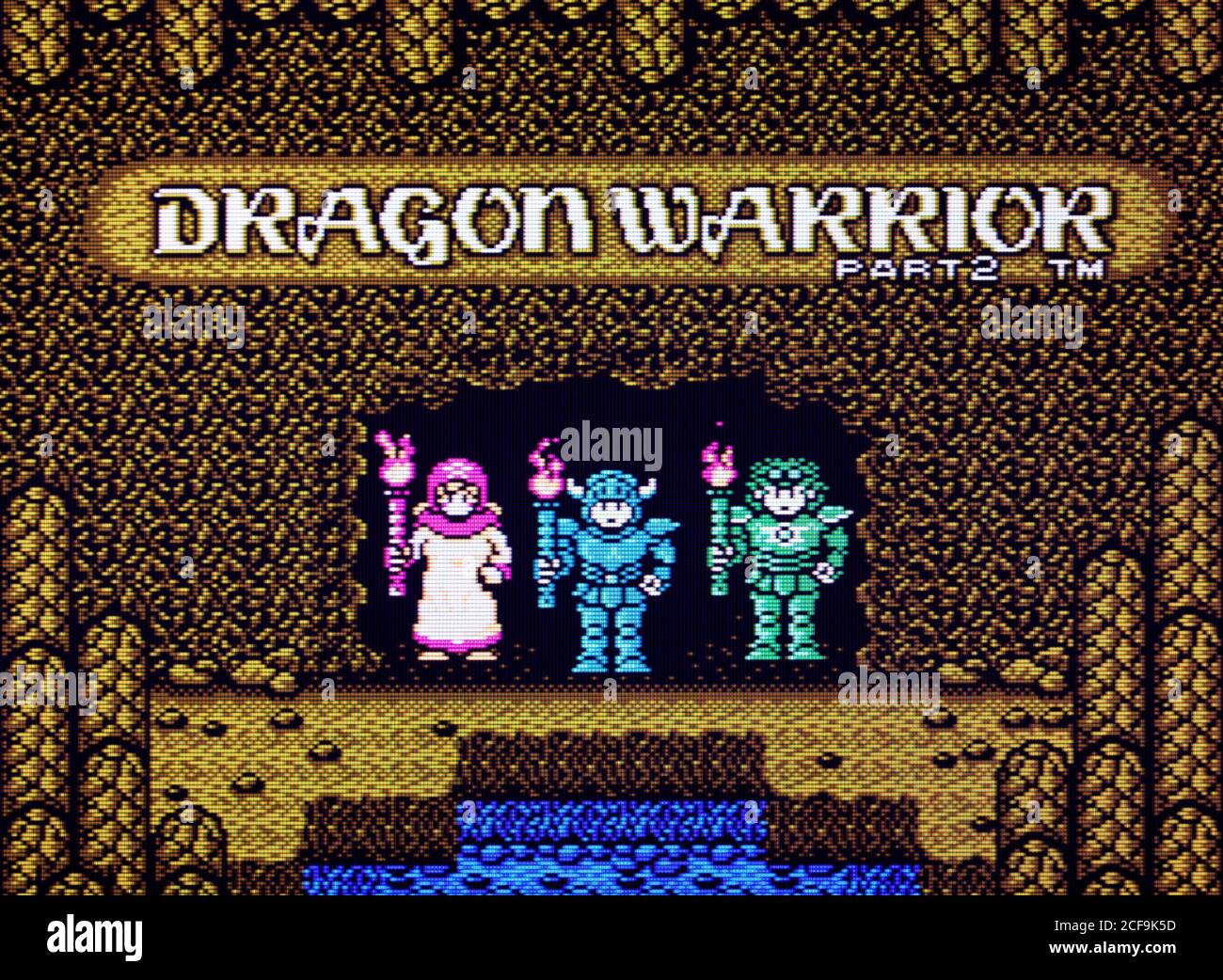 Dragon Warrior Part 2 - Nintendo Entertainment System - NES Videogame ...