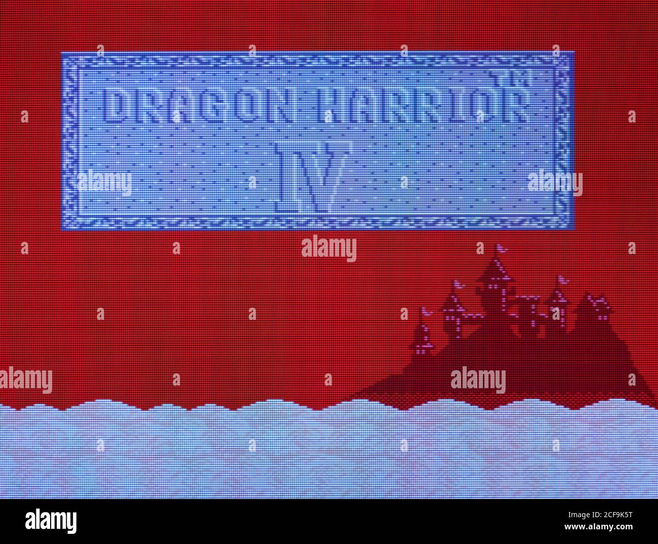 Dragon Warrior IV 4 - Nintendo Entertainment System - NES Videogame ...