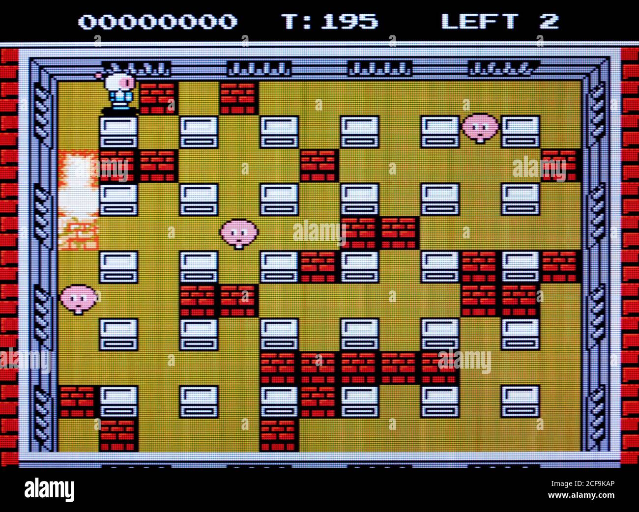 Dynablaster - Nintendo Entertainment System - NES Videogame - Editorial use only Stock Photo - Alamy