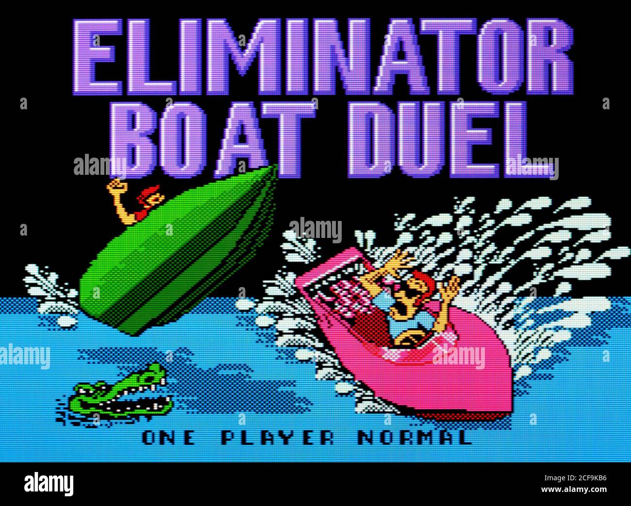 Eliminator Boat Duel - Nintendo Entertainment System - NES Videogame ...