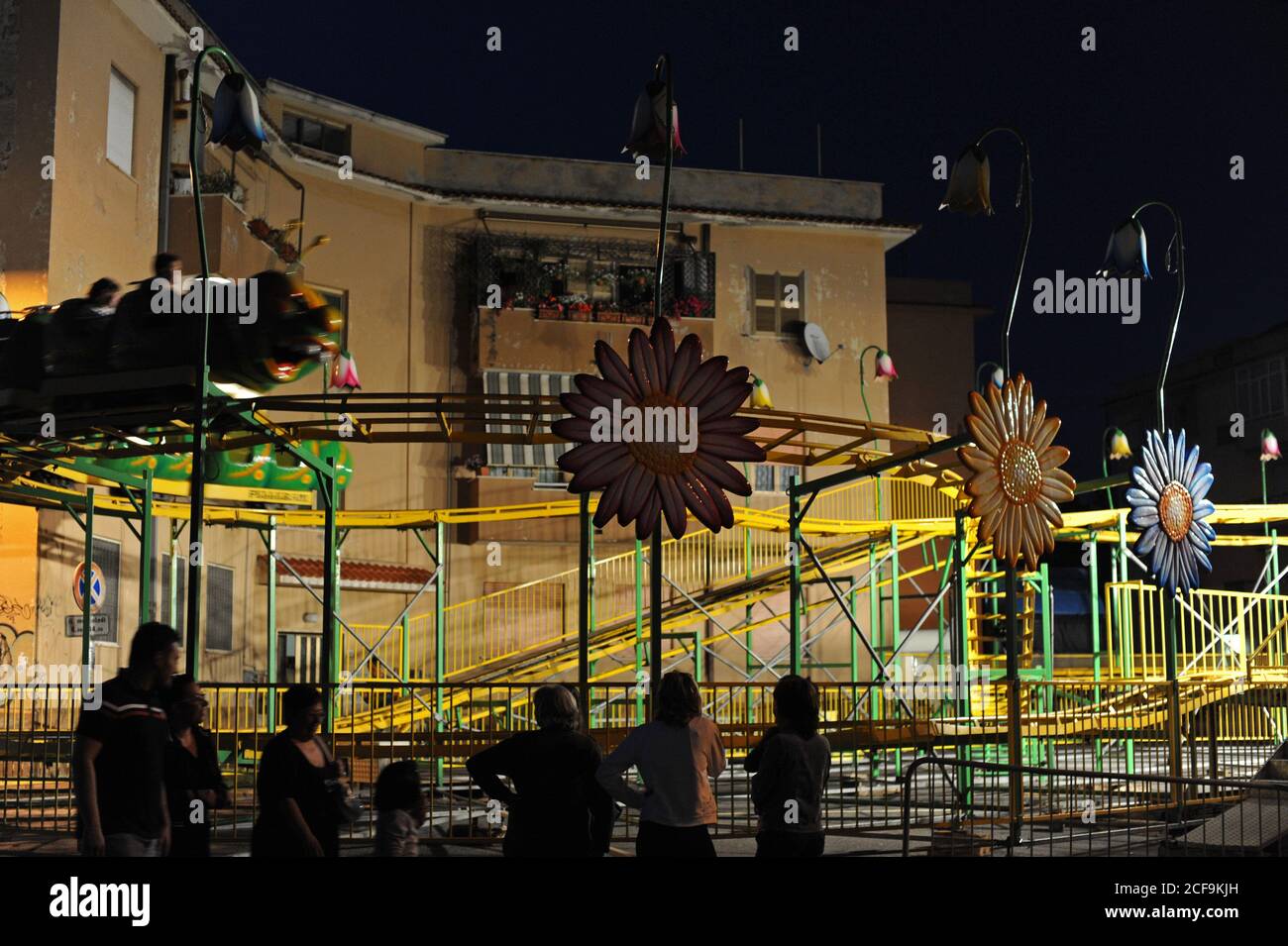 Anzio Colonia, Rome (Italy):Roundabouts among the working-class ...