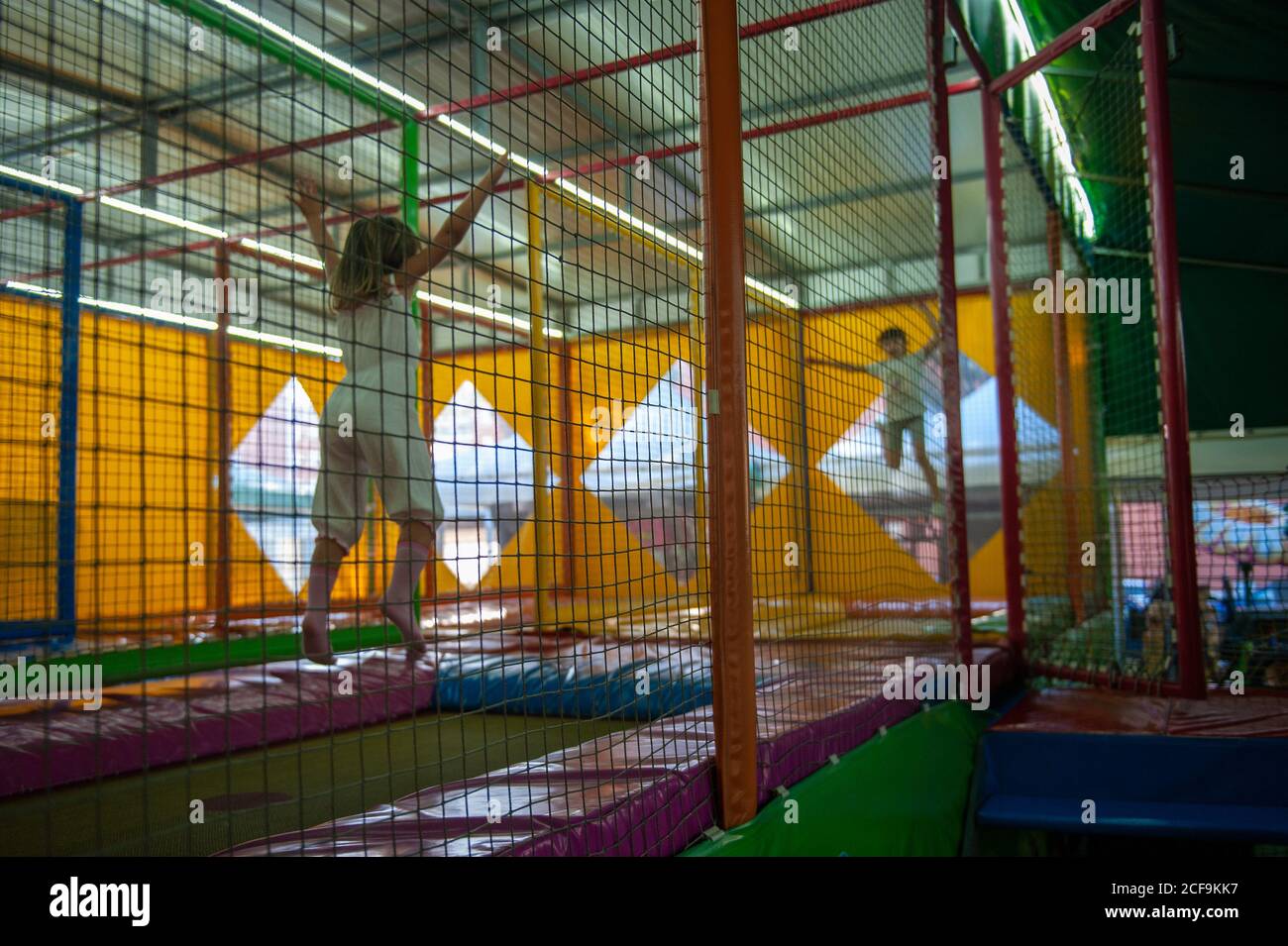 Rome, Italy: Children's playground at Torraccia.. © Andrea Sabbadini ...