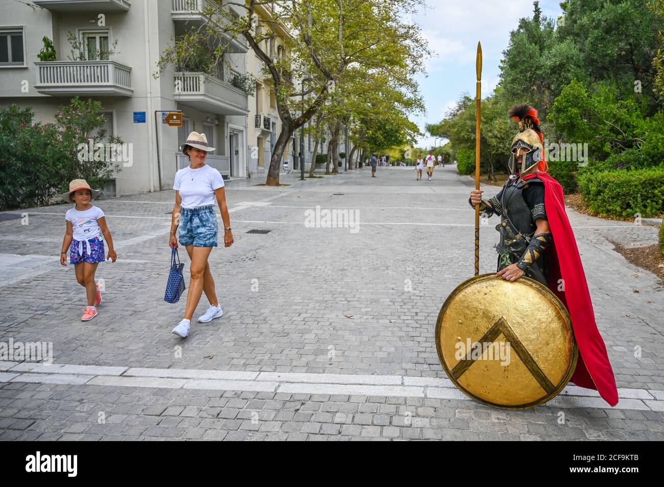 Athens, Greece. 04th Sep, 2020. Lefteros Mylonopoulos, a street ...