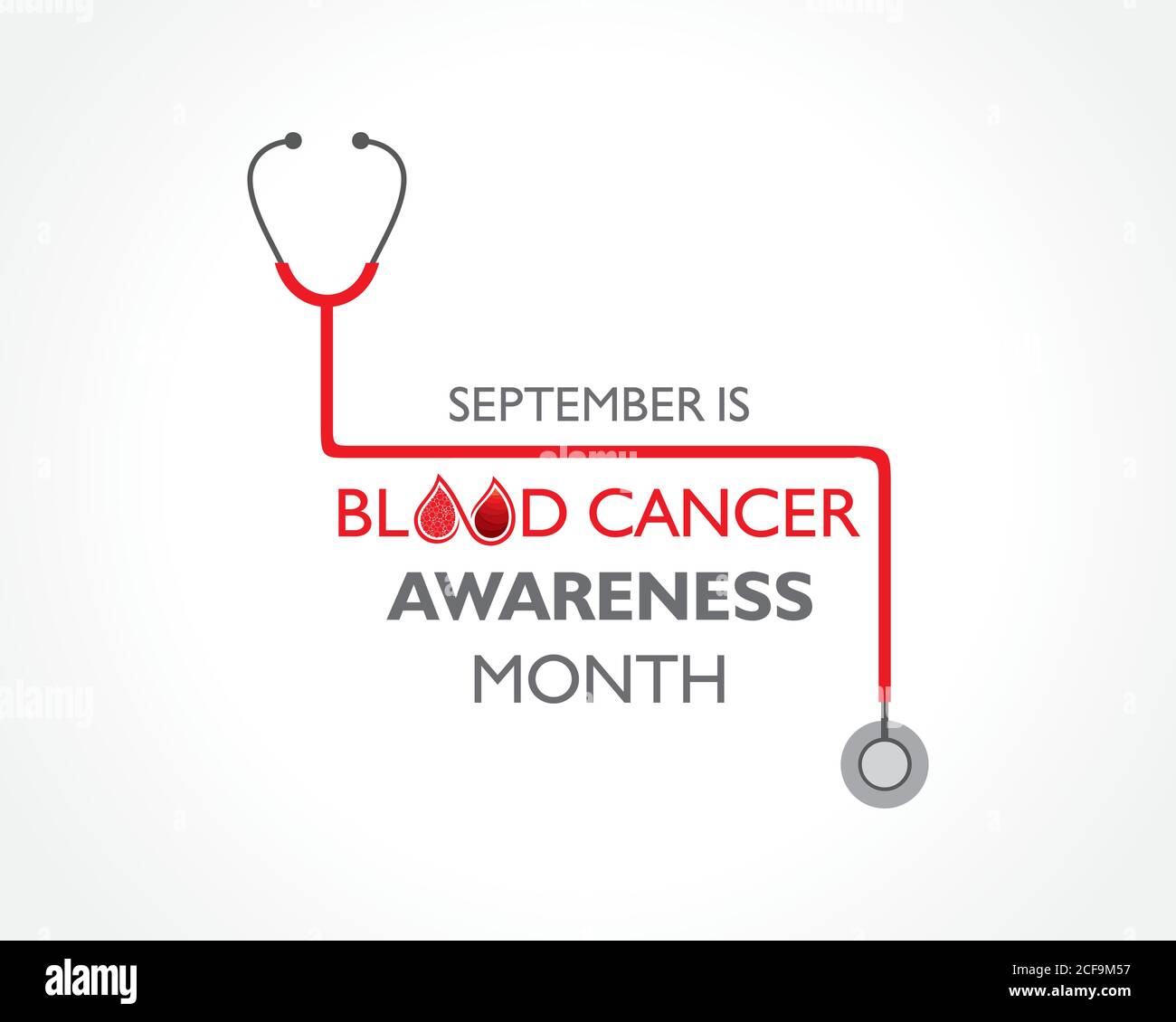 Vector illustration of Blood Cancer Awareness Month observed in ...