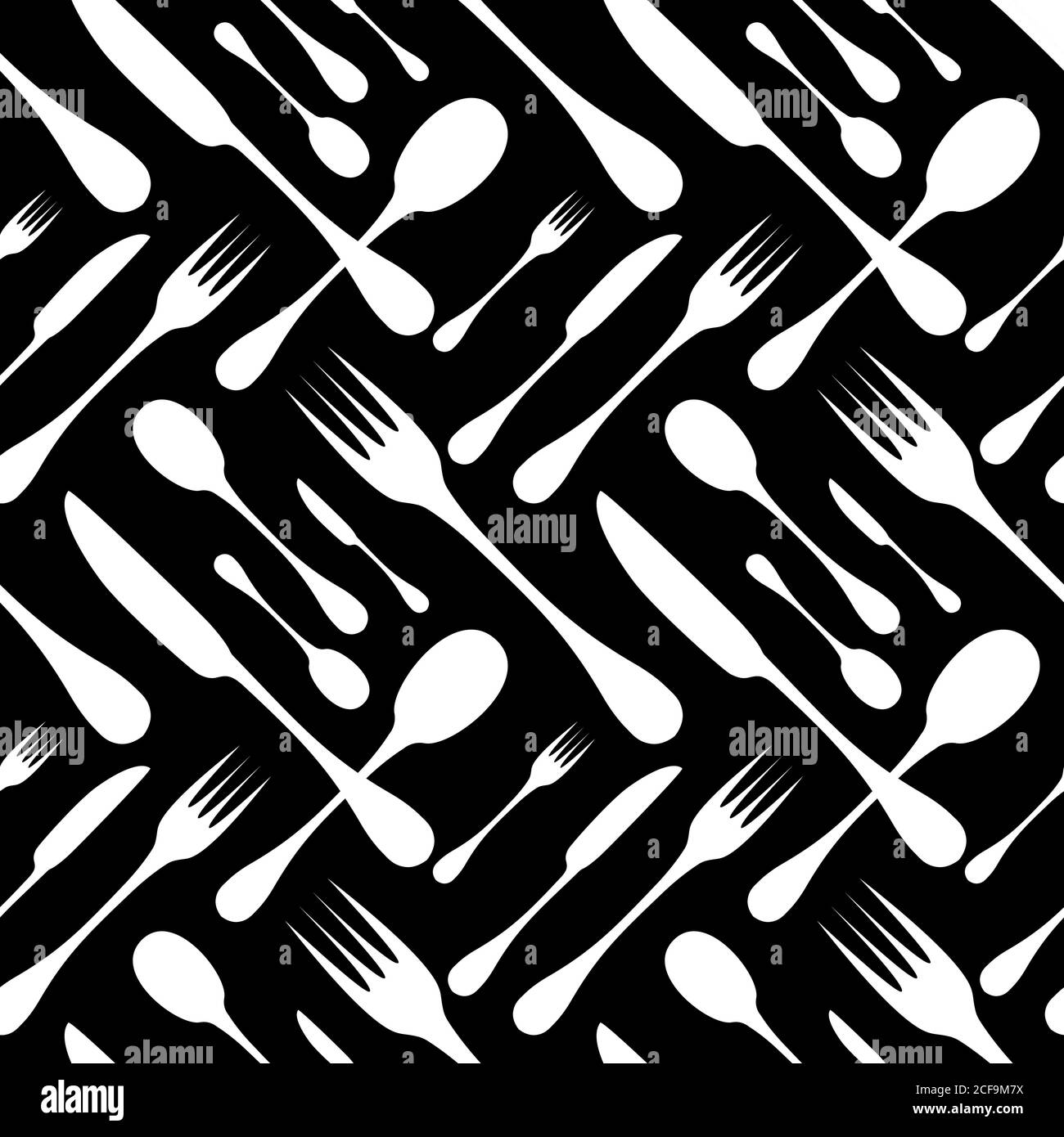 Restaurant menu cutlery pattern hi-res stock photography and images - Alamy