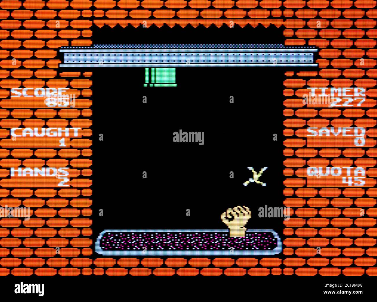 Free Fall - Nintendo Entertainment System - NES Videogame - Editorial ...