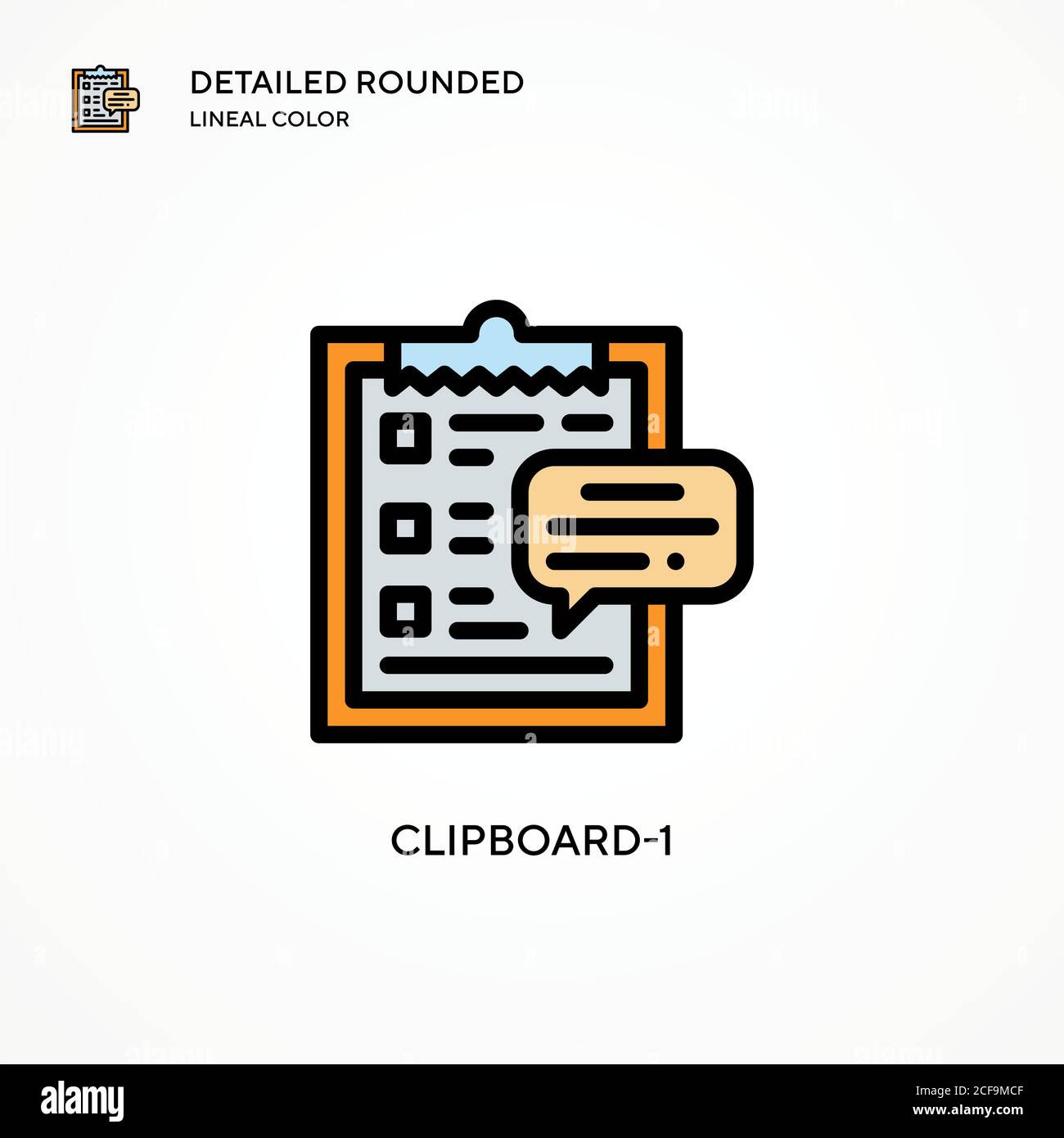 Clipboard-1 vector icon. Modern vector illustration concepts. Easy to ...