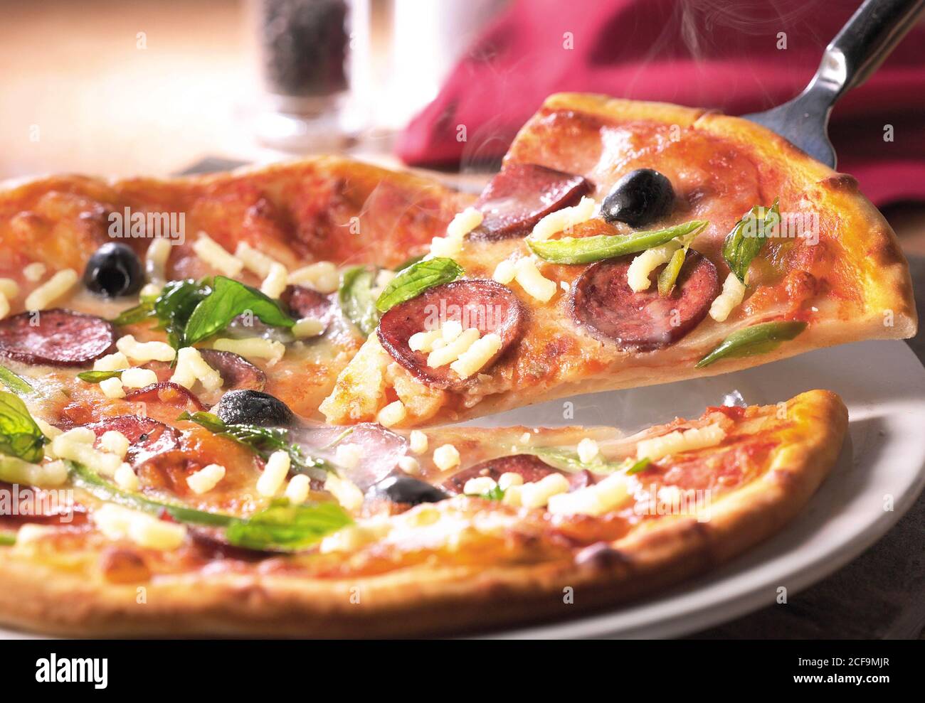 Italian pizza menu classic hi-res stock photography and images - Alamy