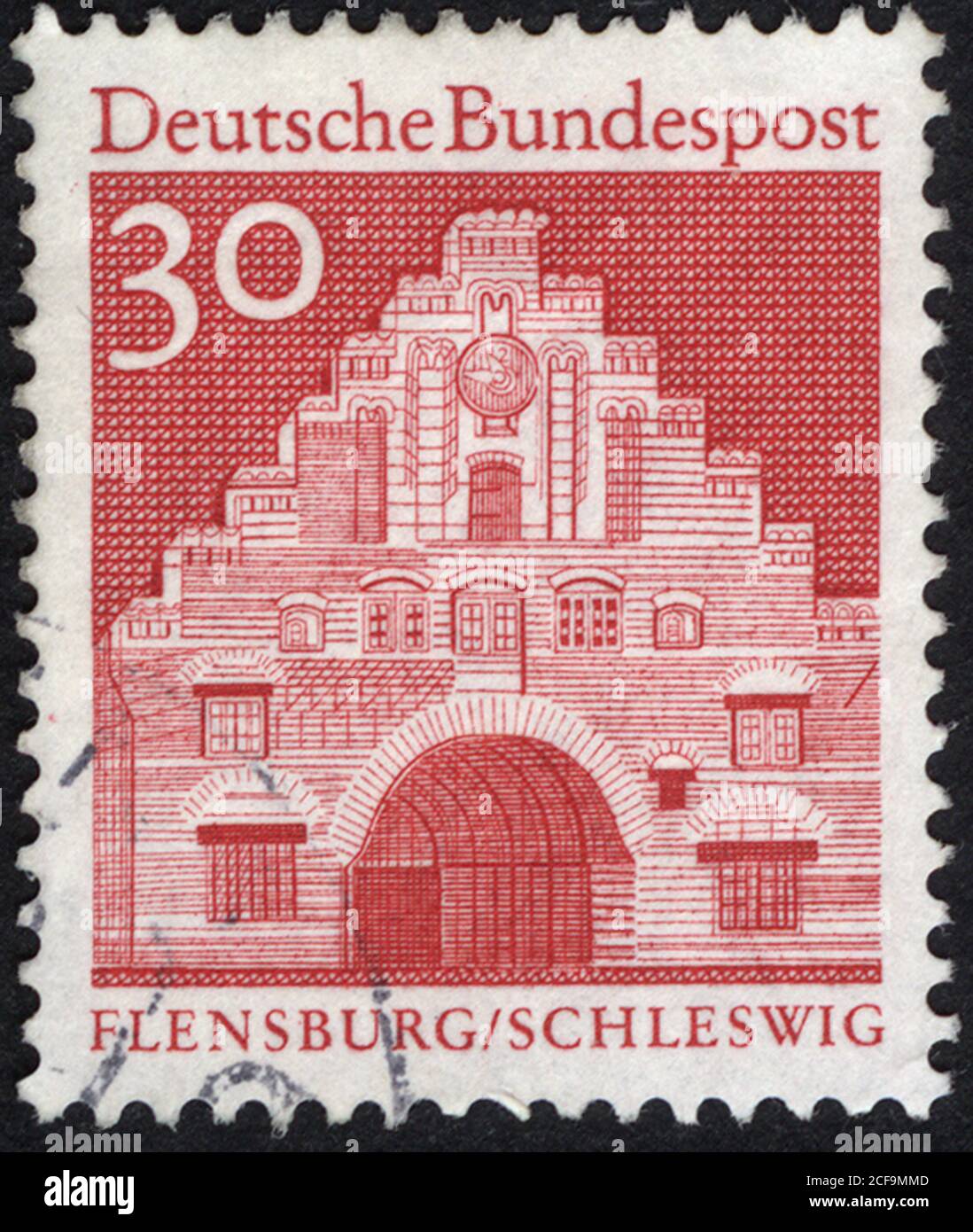 Postage stamps of the Deutsche Demokratische Republik. Stamp printed in ...
