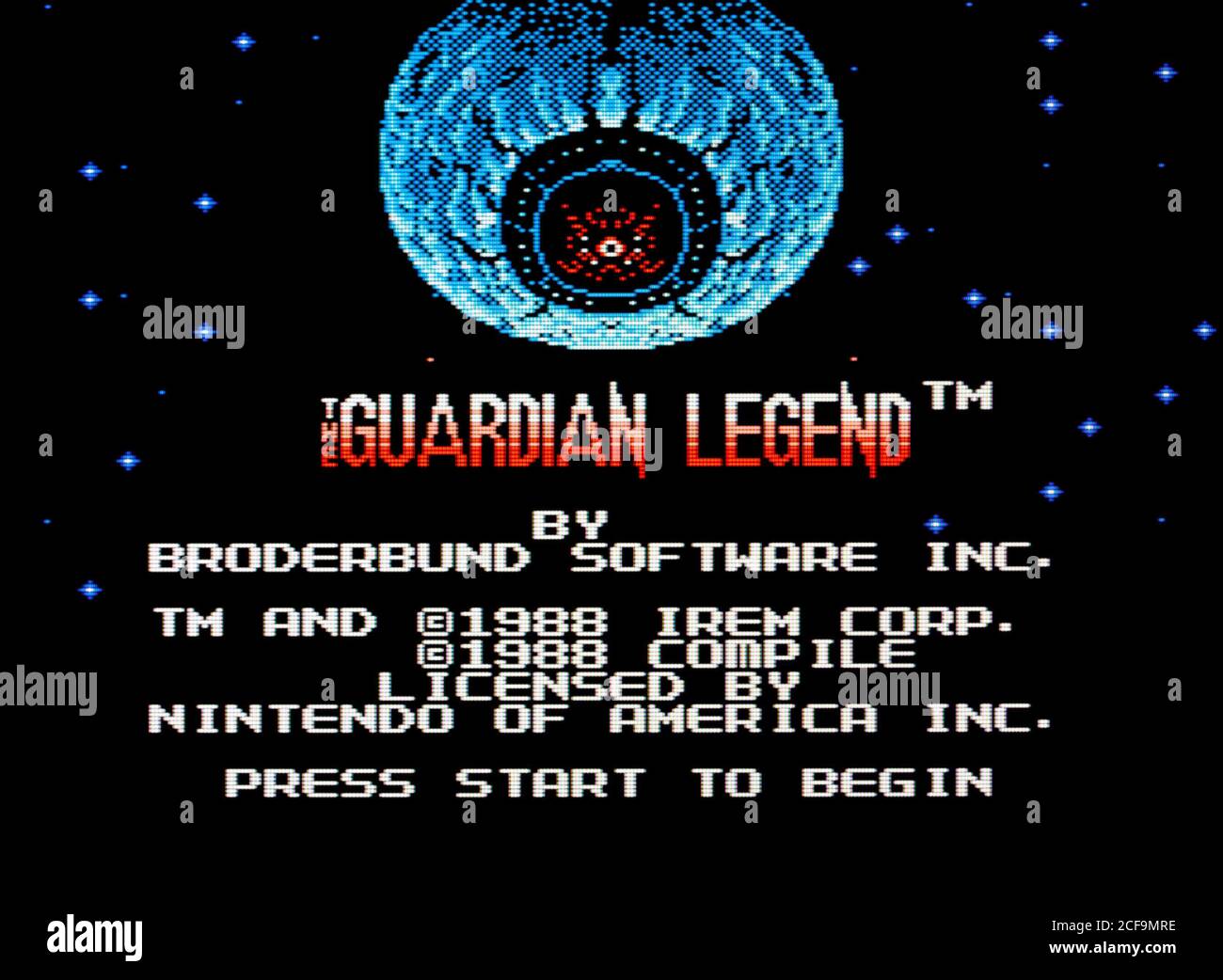 The Guardian Legend - Nintendo Entertainment System - NES Videogame ...