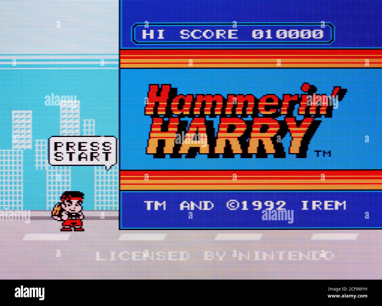 Hammerin' Harry - Nintendo Entertainment System - NES Videogame ...