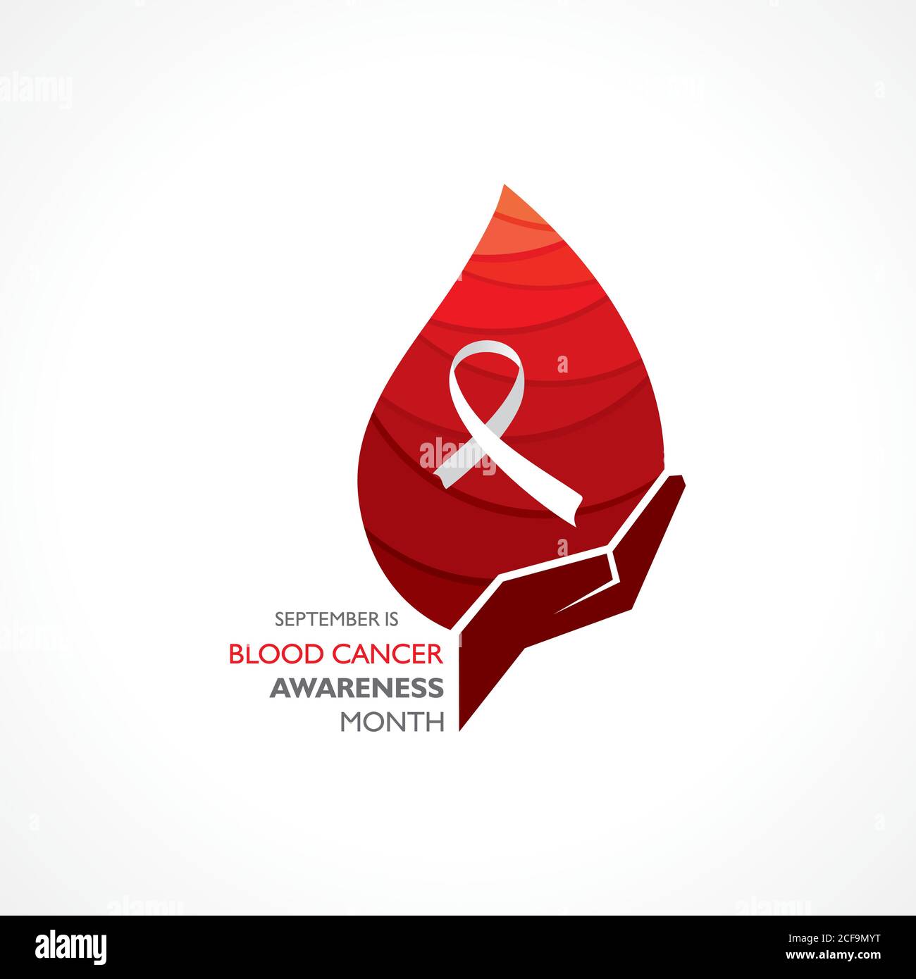 Vector illustration of Blood Cancer Awareness Month observed in ...