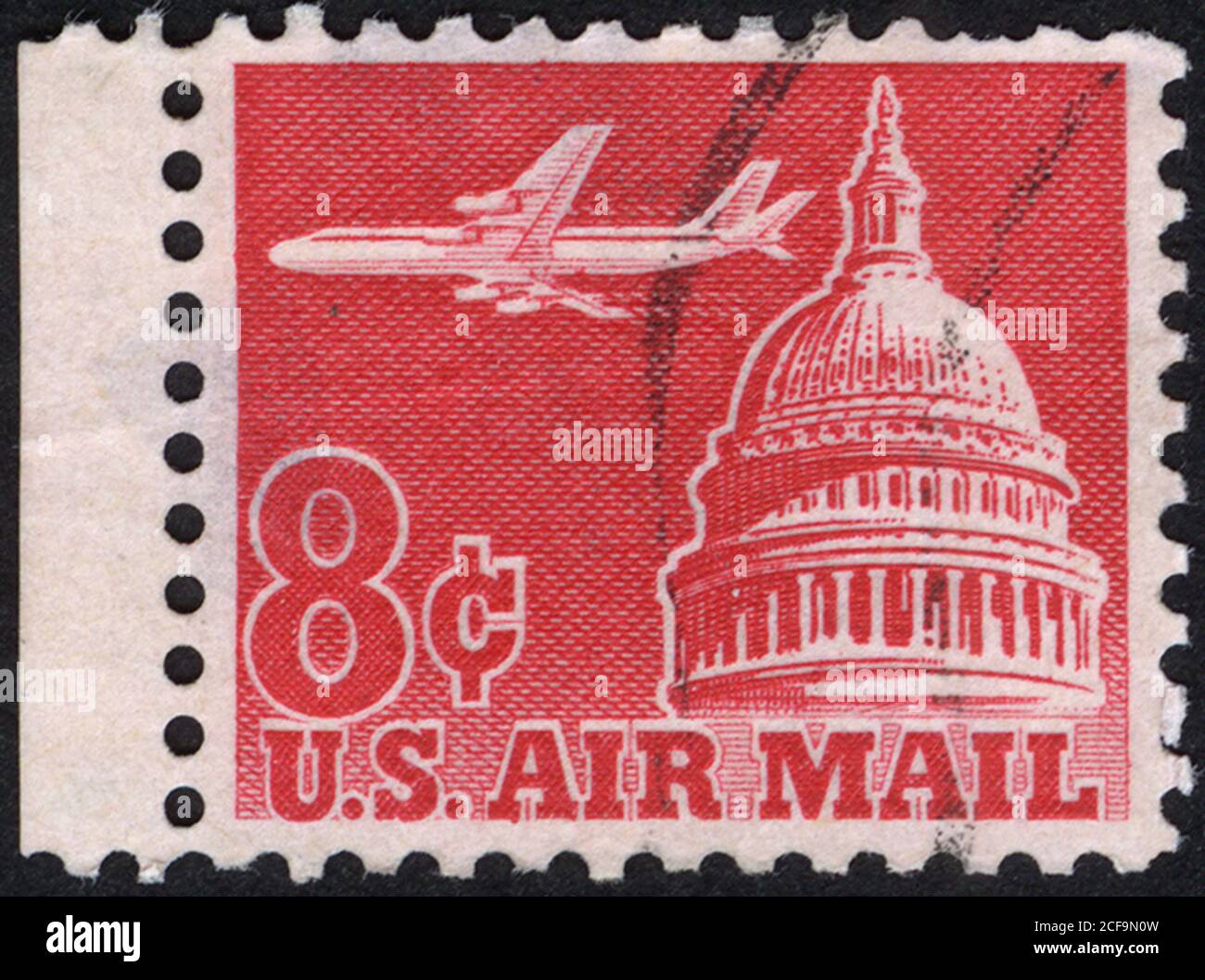 United States postage stamp. United States historical stamp. A postage ...