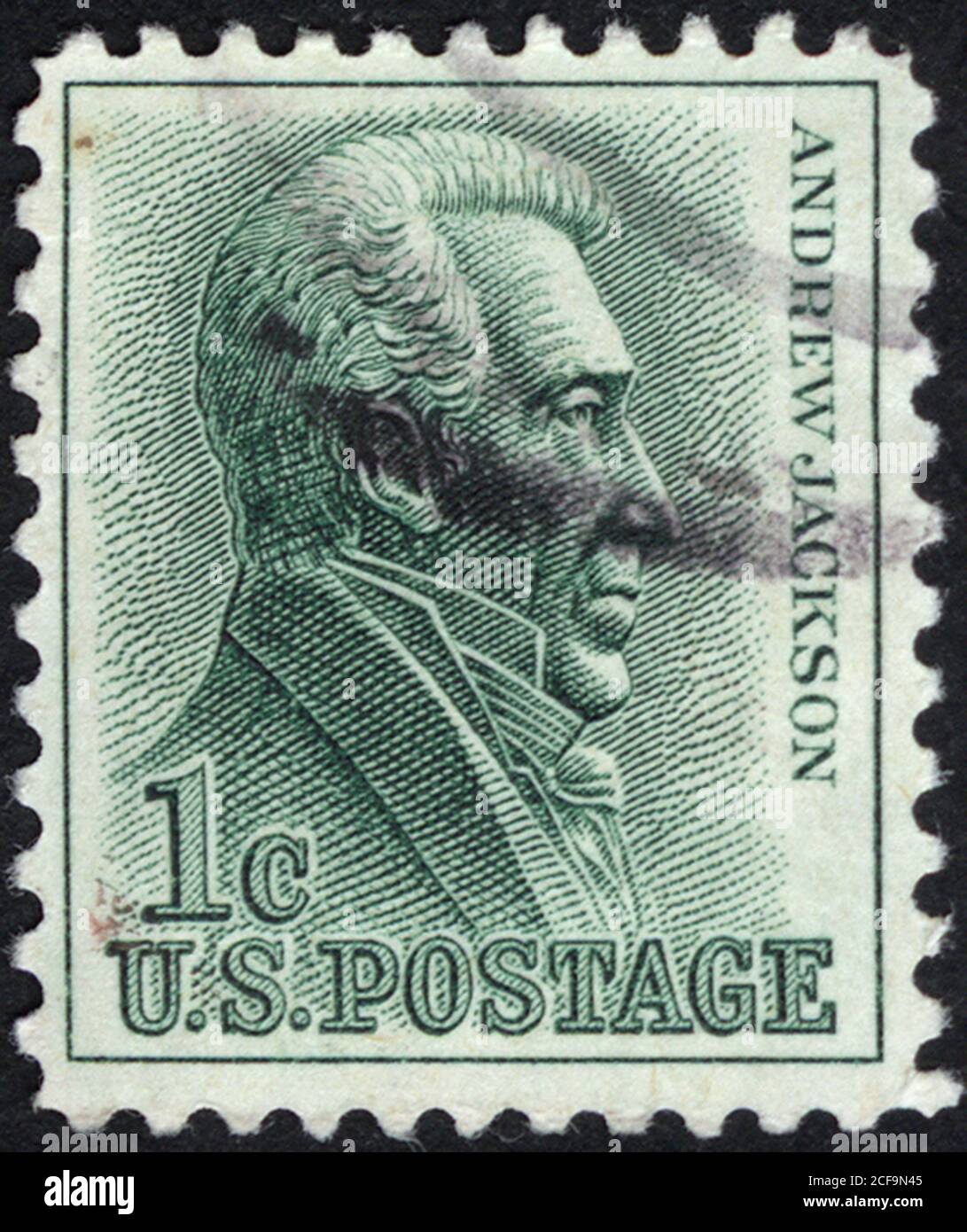 United States postage stamp. United States historical stamp. A postage ...