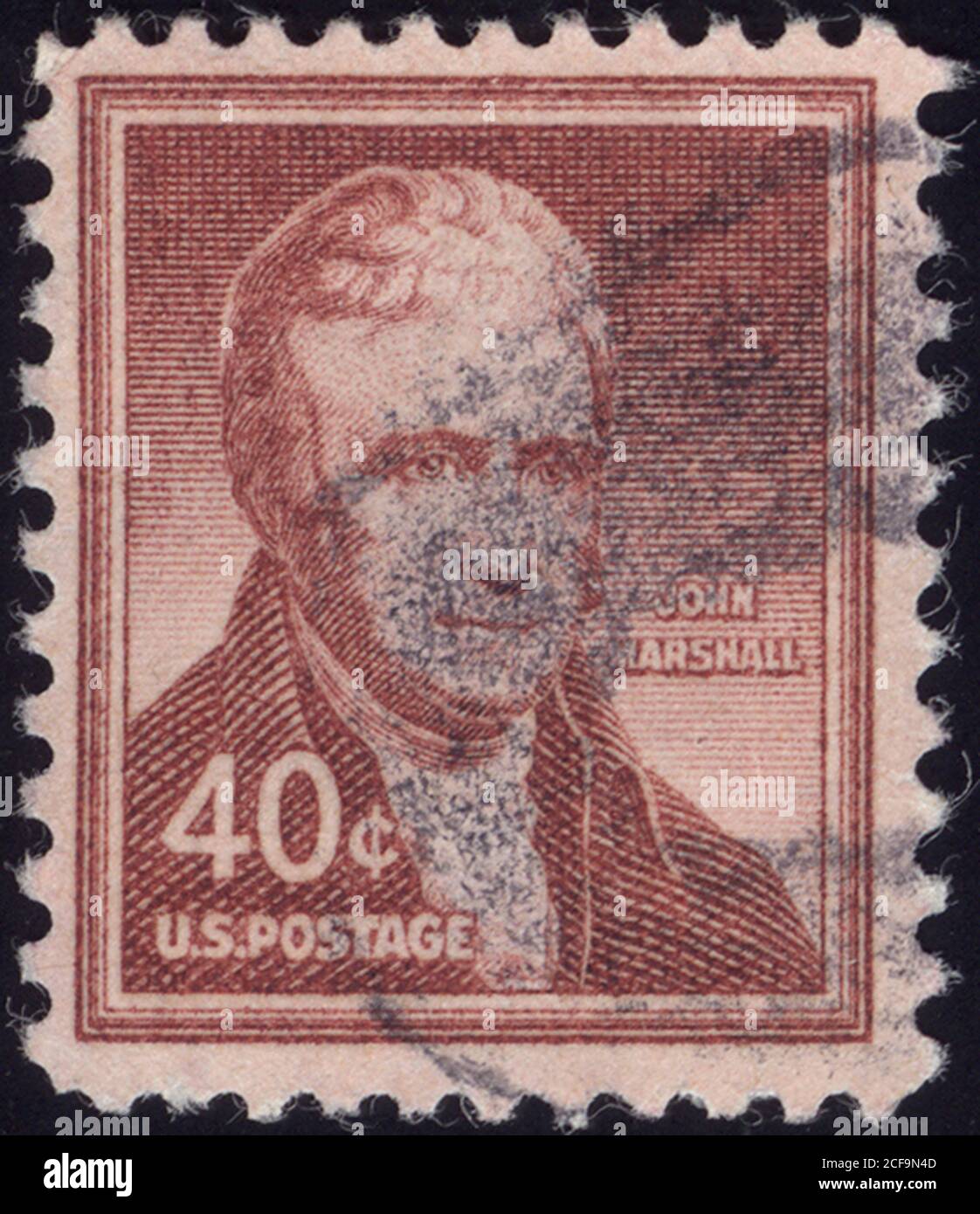 United States postage stamp. United States historical stamp. A postage ...