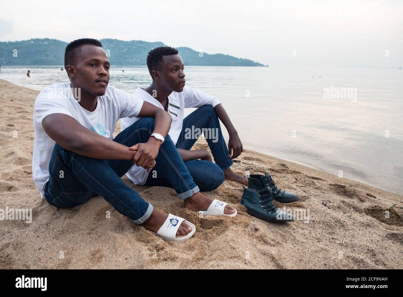 African american men hi-res stock photography and images - Alamy