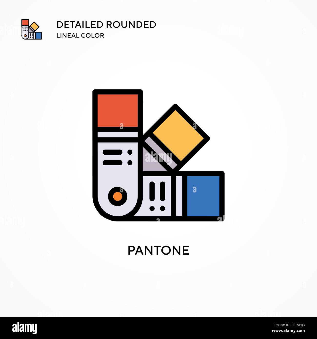Pantone vector icon. Modern vector illustration concepts. Easy to edit ...