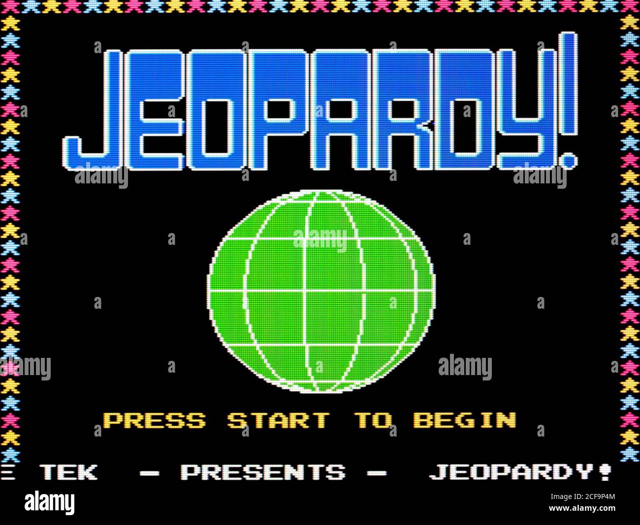 Jeopardy - Nintendo Entertainment System - NES Videogame - Editorial ...
