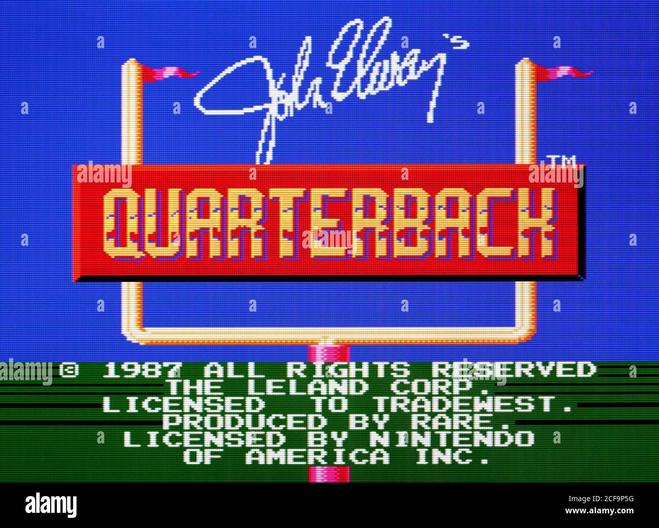 John Elway's Quarterback - Nintendo Entertainment System - NES ...