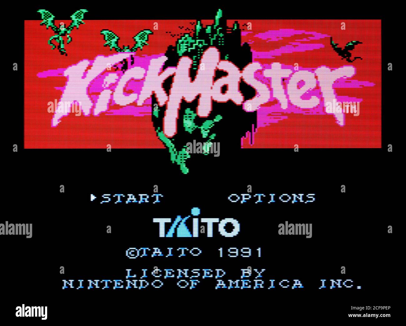 Kick Master - Nintendo Entertainment System - NES Videogame - Editorial ...