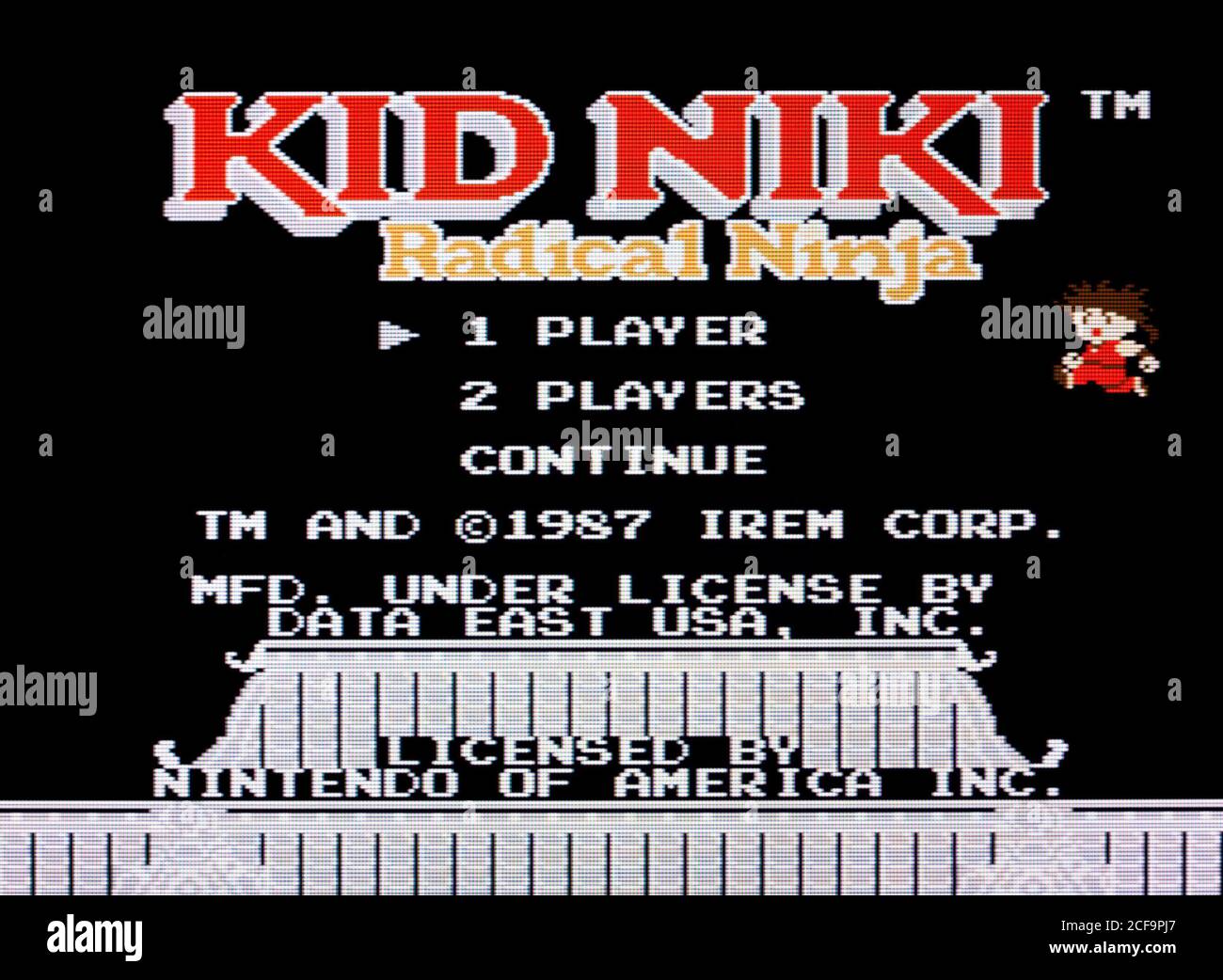 Kid Niki Radical Ninja - Nintendo Entertainment System - NES Videogame ...