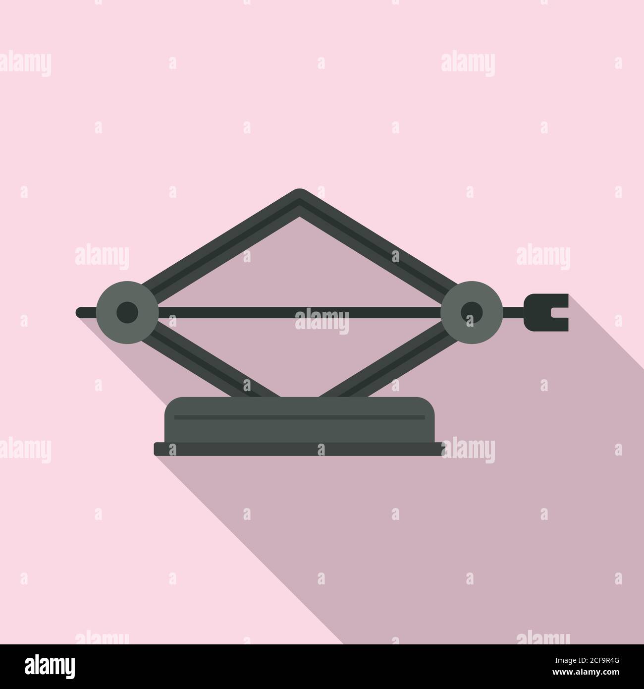 Classic jack-screw icon. Flat illustration of classic jack-screw vector ...