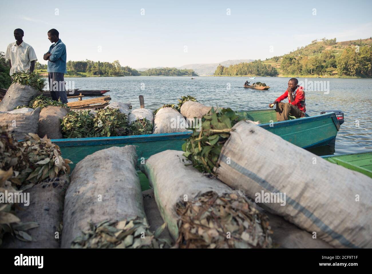 Adult african locals trading each hi-res stock photography and images ...