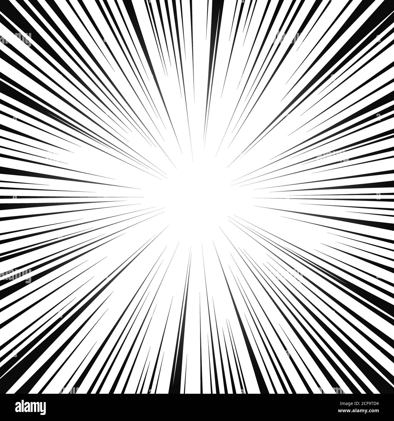 Comic book radial lines. Comics background with motion, speed lines ...