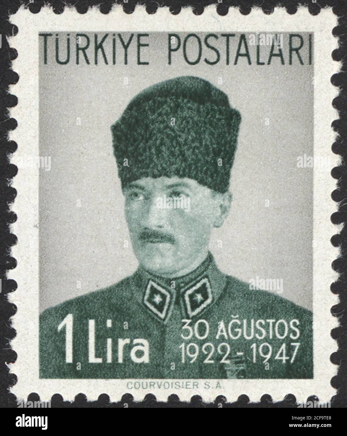 Republic of Turkey. Republic of Turkey postage stamp. Republic of ...