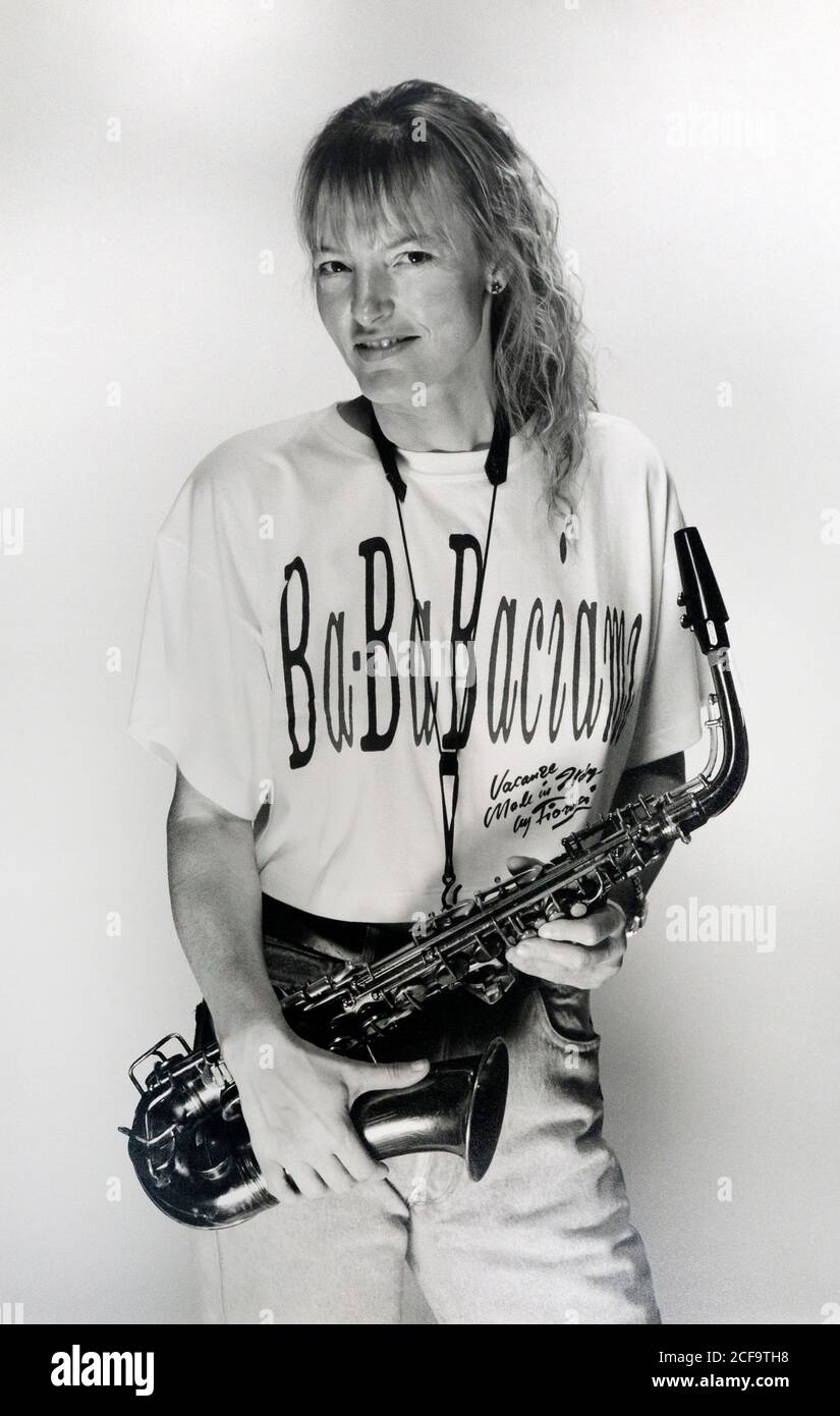Barbara thompson jazz saxophonist hi-res stock photography and images ...