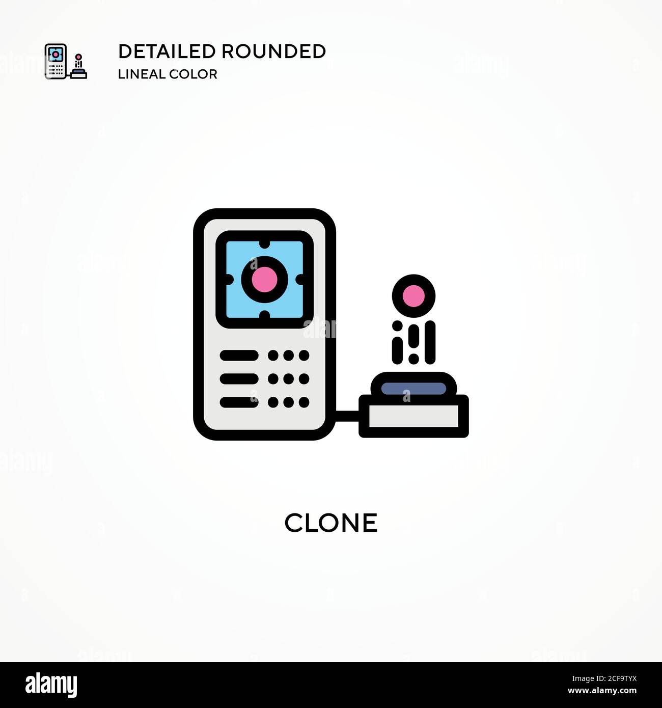 Clone cloning futuristic genetic Stock Vector Images - Alamy