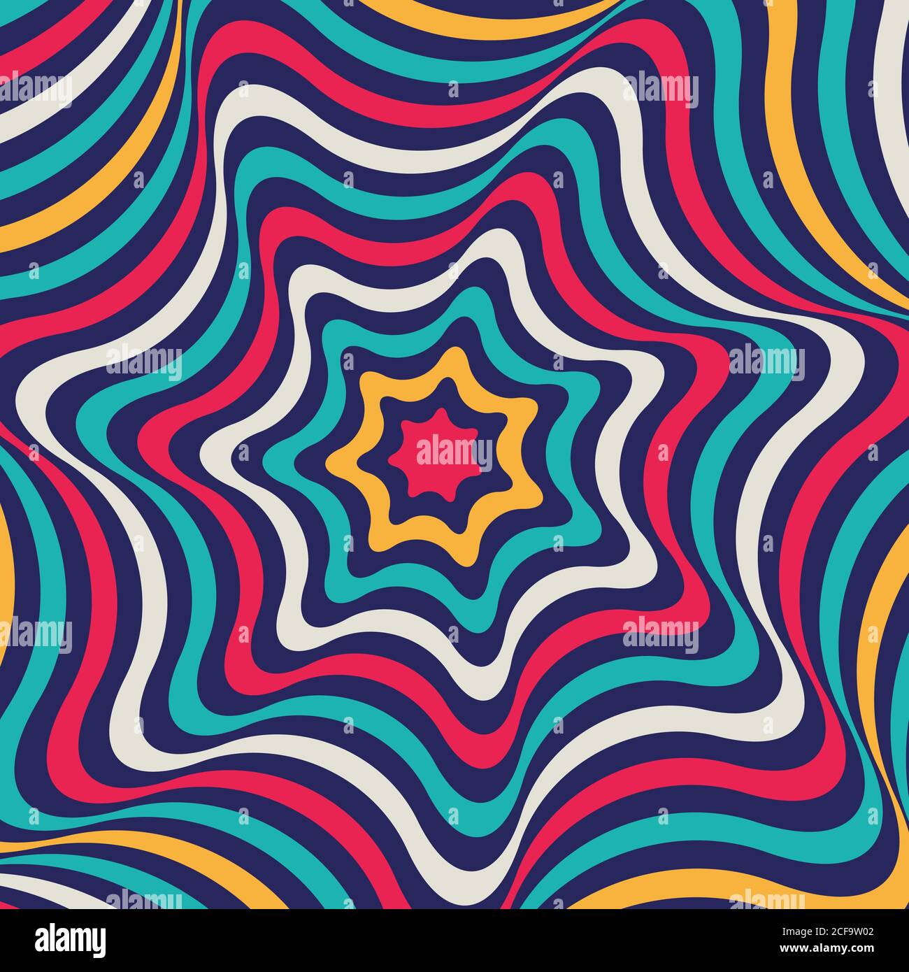 Abstract background in Opt Art style. Vector illustration Stock Vector ...