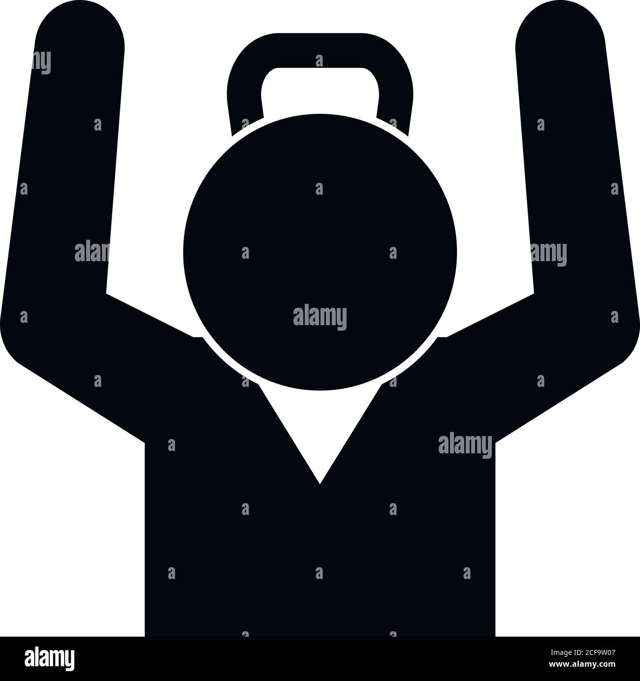 Stress emotion icon. Simple illustration of stress emotion vector icon ...