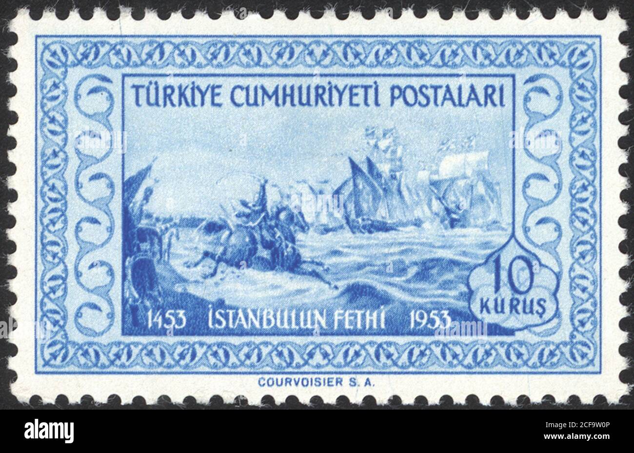 Republic of Turkey. Republic of Turkey postage stamp. Republic of ...