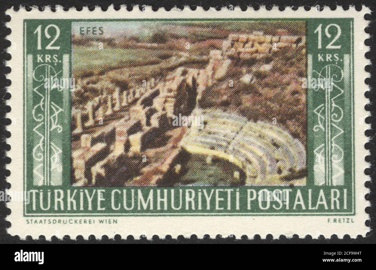 Republic of Turkey. Republic of Turkey postage stamp. Republic of ...