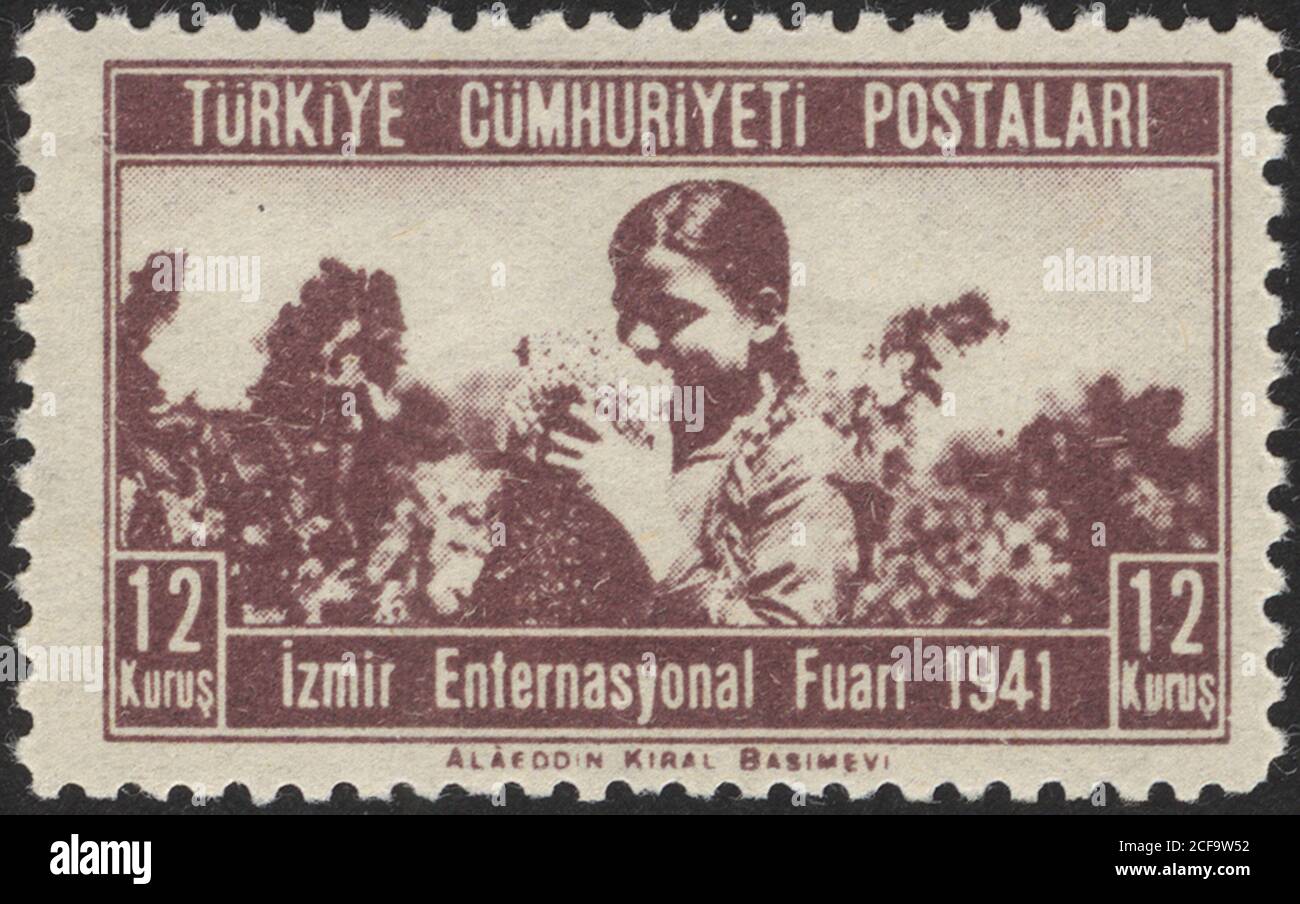 Republic of Turkey. Republic of Turkey postage stamp. Republic of ...