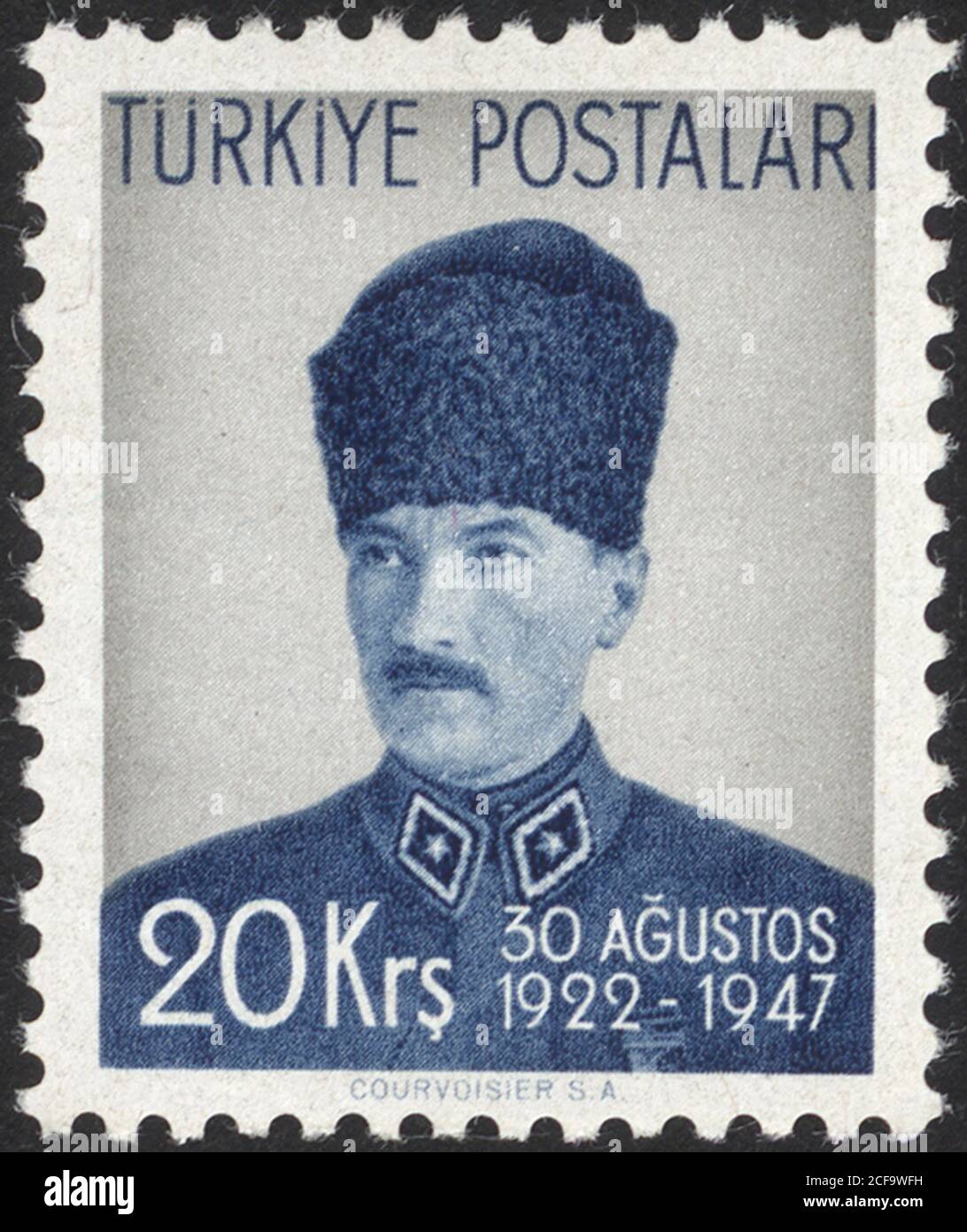 Republic of Turkey. Republic of Turkey postage stamp. Republic of ...