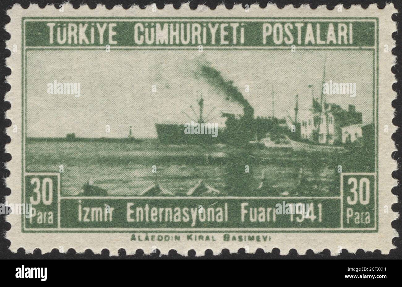 Republic of Turkey. Republic of Turkey postage stamp. Republic of ...