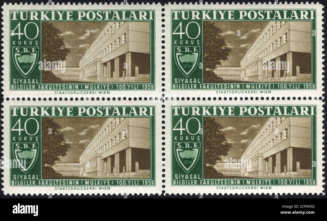 Republic of Turkey. Republic of Turkey postage stamp. Republic of ...