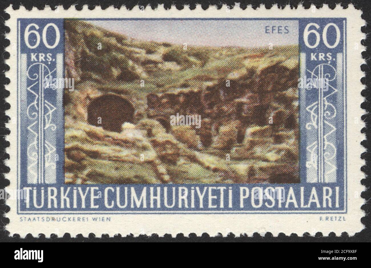 Republic of Turkey. Republic of Turkey postage stamp. Republic of ...