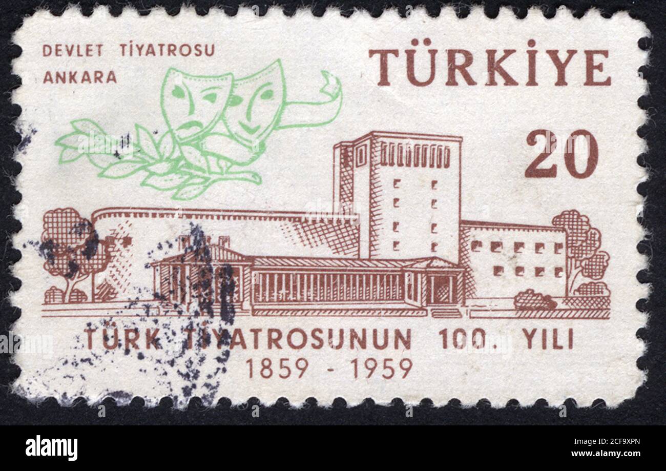 Republic of Turkey. Republic of Turkey postage stamp. Republic of ...