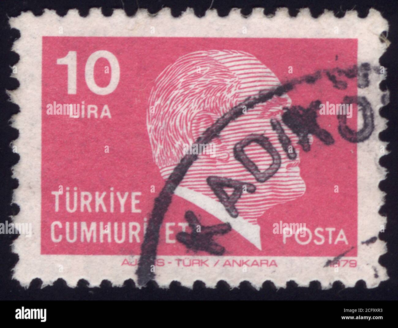 Republic of Turkey. Republic of Turkey postage stamp. Republic of ...