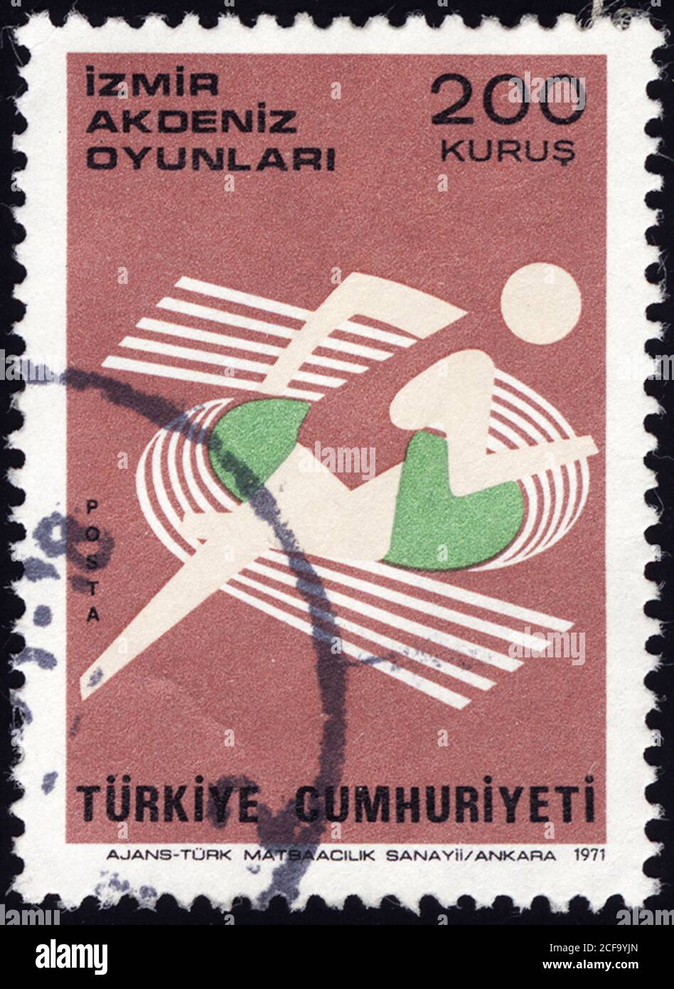 Postage stamp airmail turkey hi-res stock photography and images - Alamy