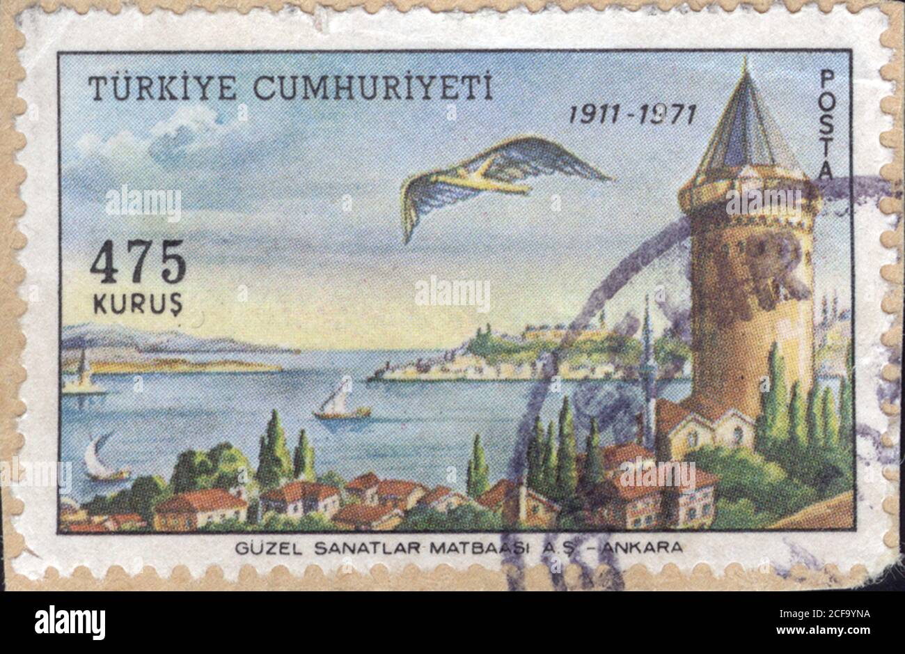 Republic of Turkey. Republic of Turkey postage stamp. Republic of ...