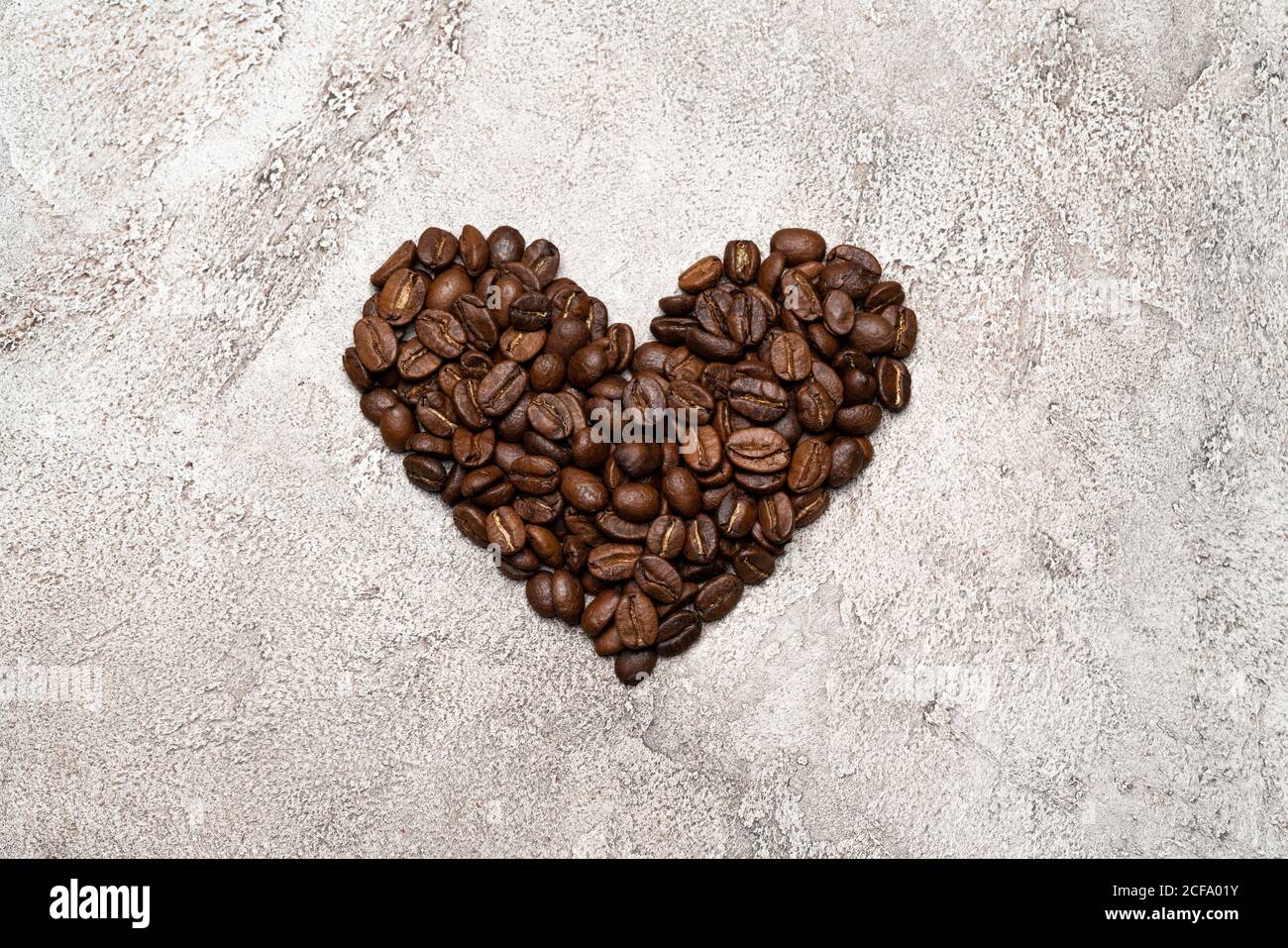 Heart made of coffee hi-res stock photography and images - Alamy