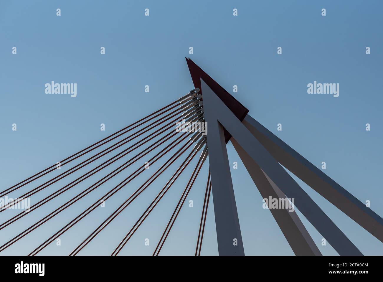 Bridge with concrete pillars hi-res stock photography and images - Alamy