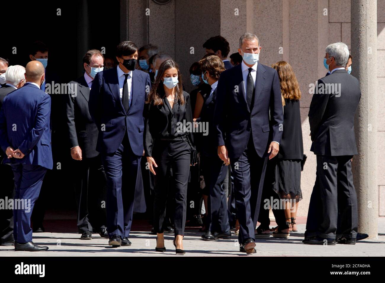 Queen letizia of spain funeral hi-res stock photography and images - Alamy