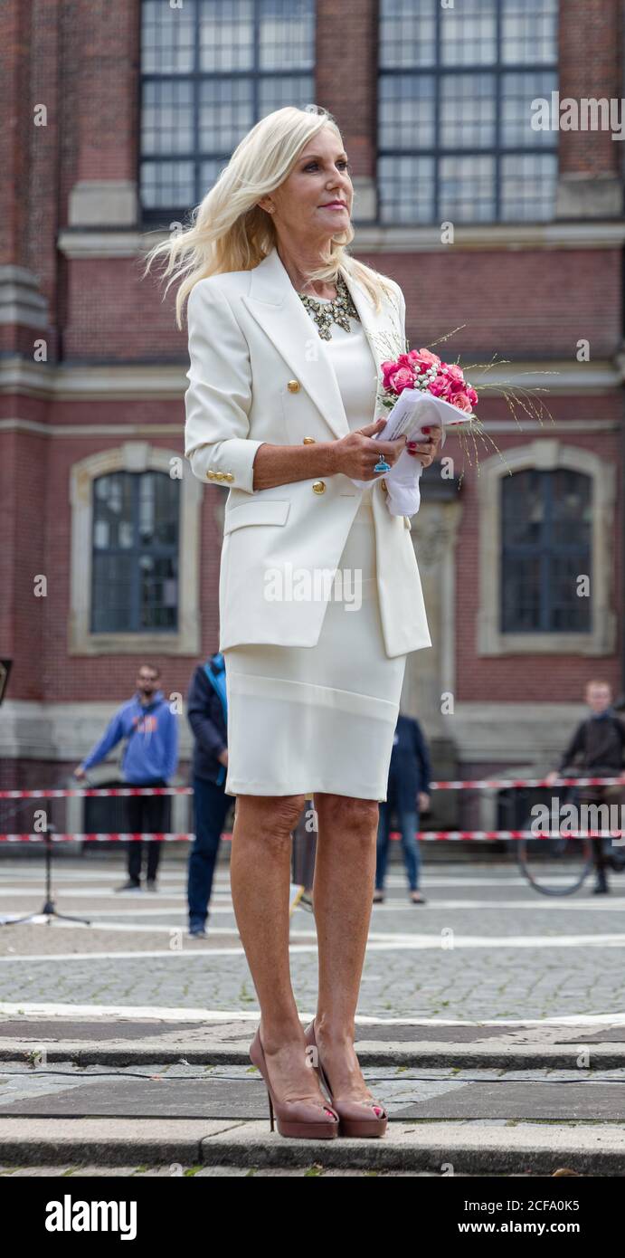04 September 2020, Hamburg: Marion Fedder, wife of the late actor Jan ...